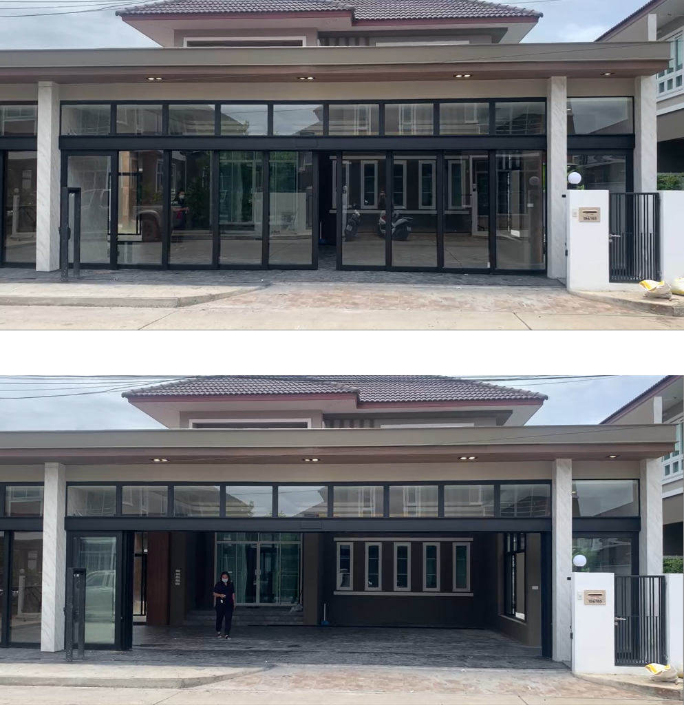 Sliding telescopic doors | Automatic telescopic sliding door system