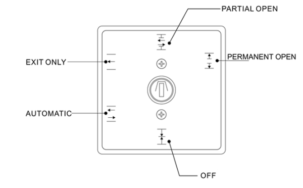Program Switch for ES200 & ES200easy | Caesar door